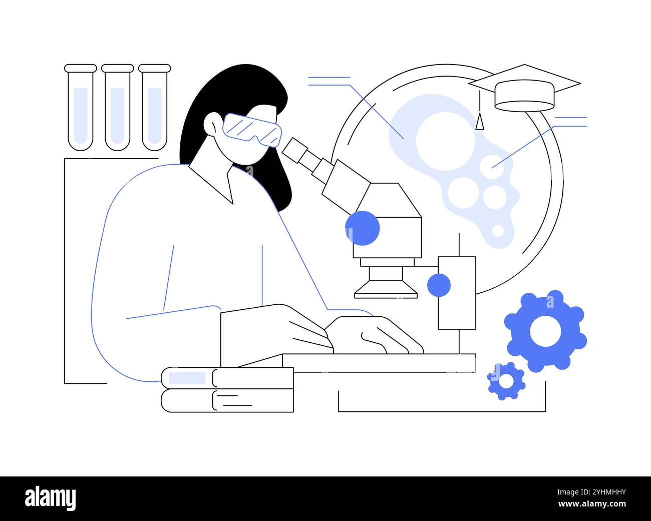 Chemistry isolated cartoon vector illustrations Stock Vector Image ...