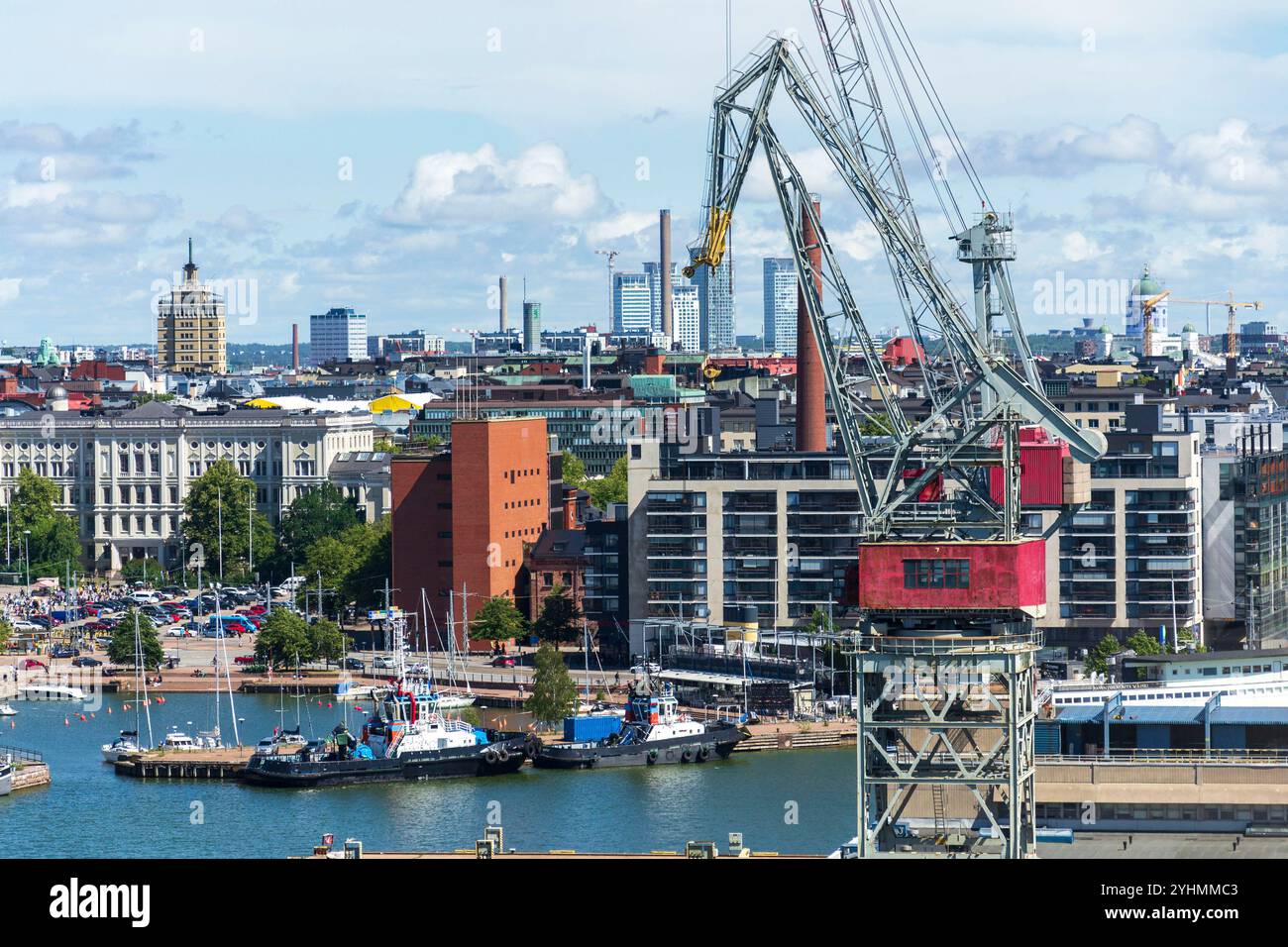Hietalahti shipyard known as Helsinki New Shipyard in downtown Helsinki ...