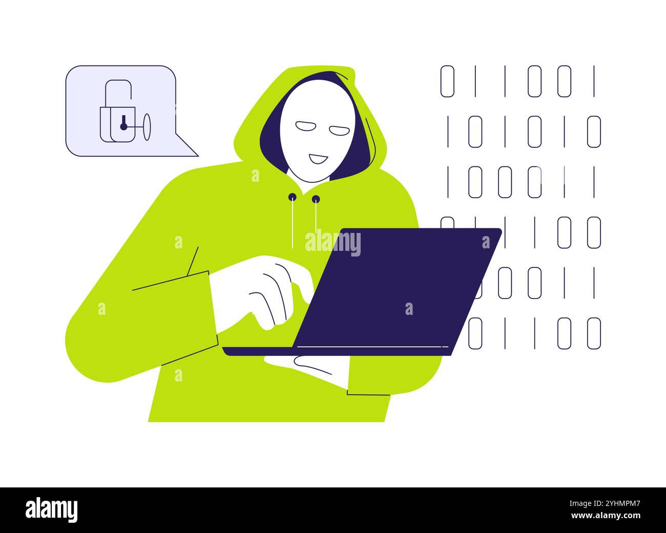 Hacktivism Abstract Concept Vector Illustration Stock Vector Image And Art Alamy 