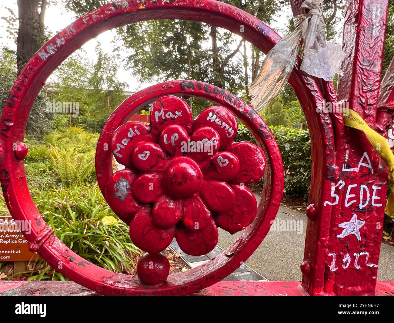Strawberry field gateway, The Beatles song, Liverpool, England, United ...