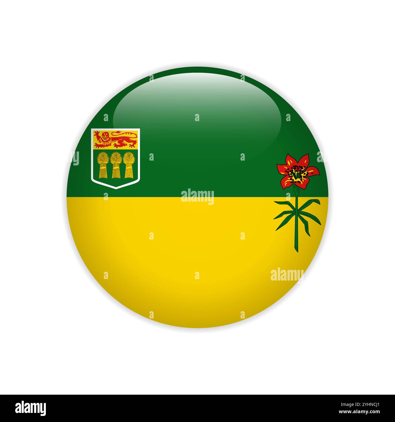 Saskatchewan flag Stock Vector Images - Alamy