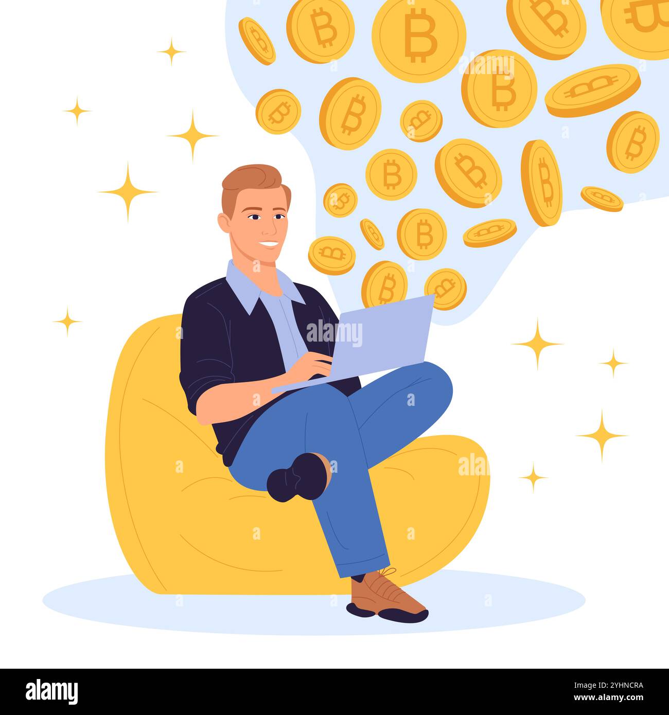 Happy transaction Stock Vector Images - Alamy