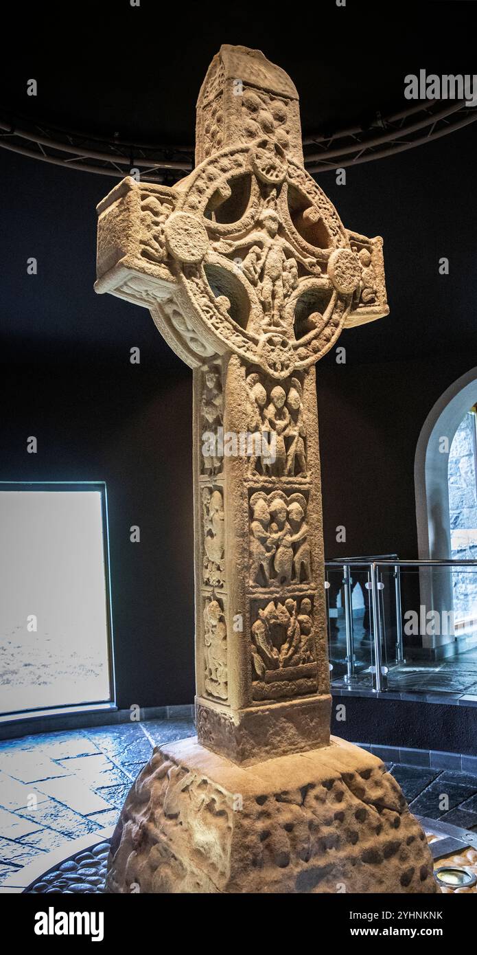 irish High Crosses Stock Photo - Alamy