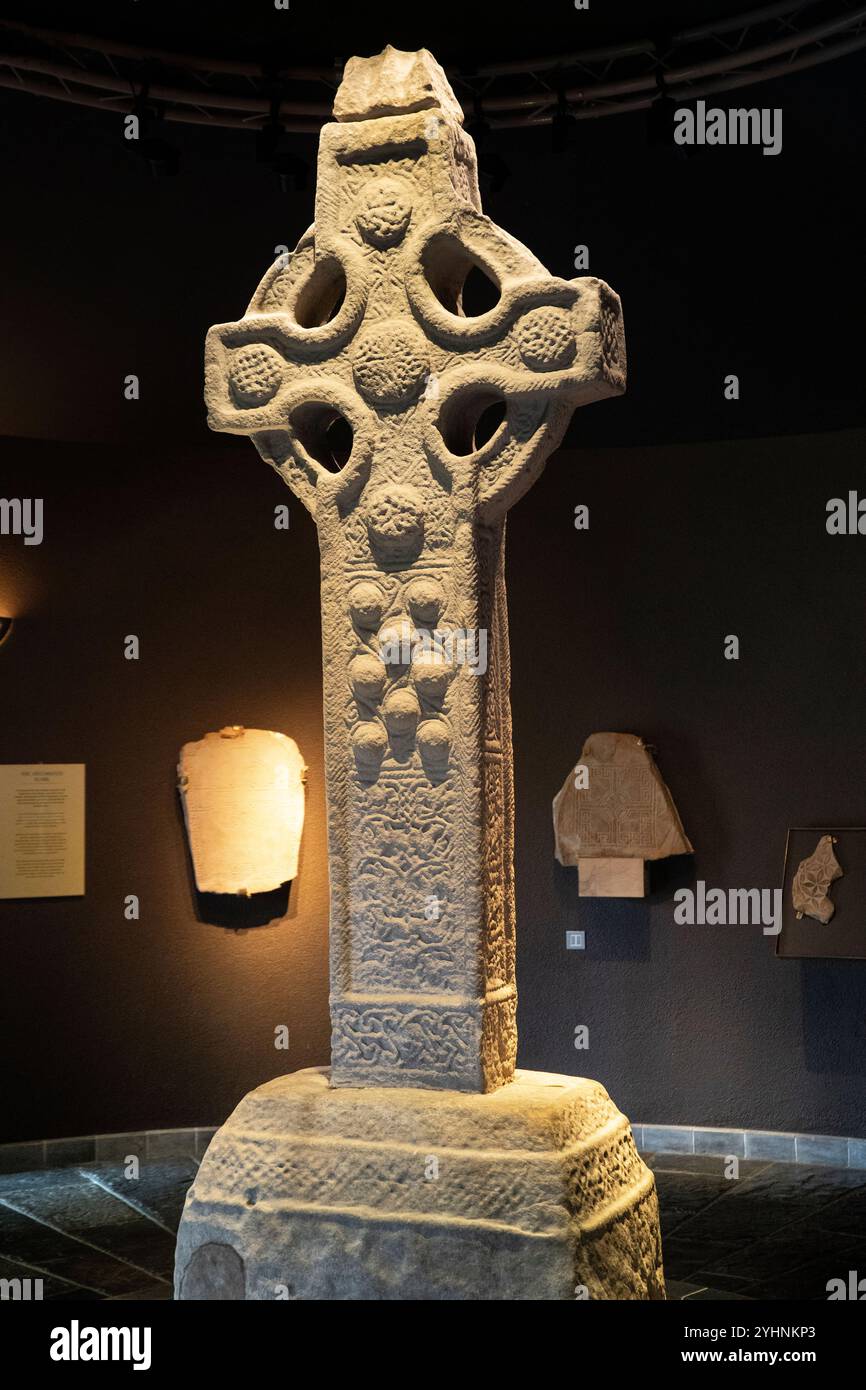 irish High Crosses Stock Photo - Alamy