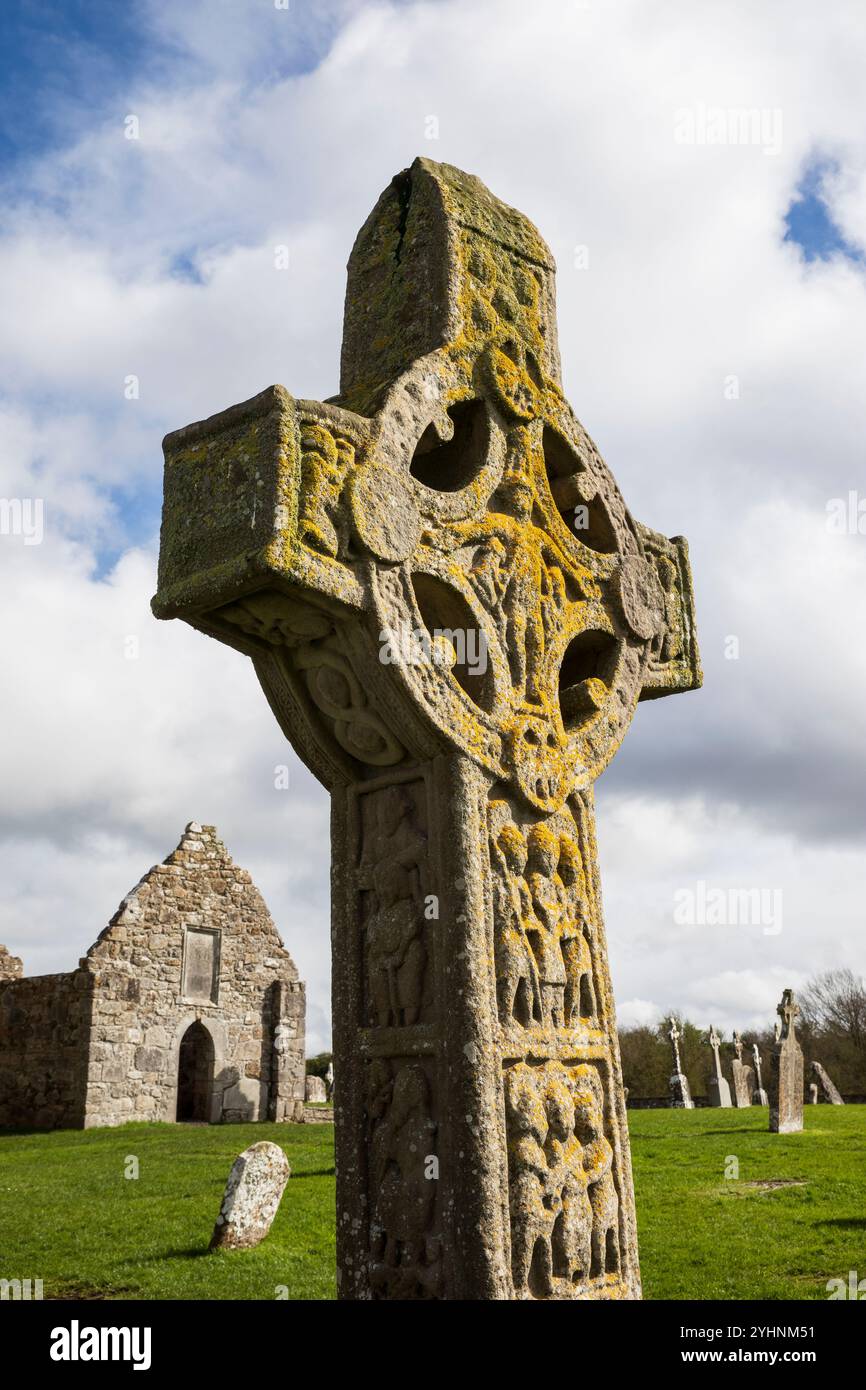 irish High Crosses Stock Photo - Alamy