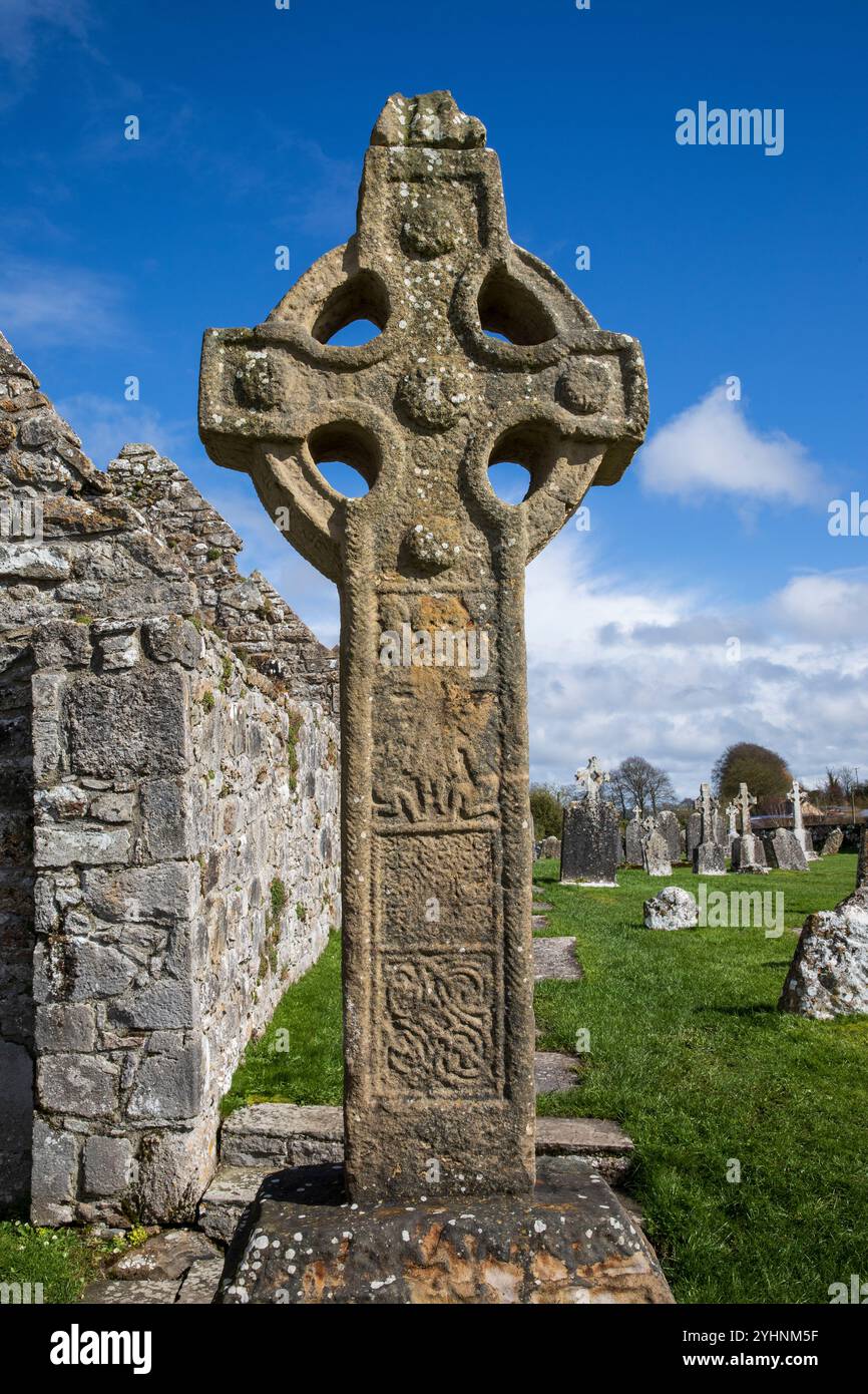 irish High Crosses Stock Photo - Alamy