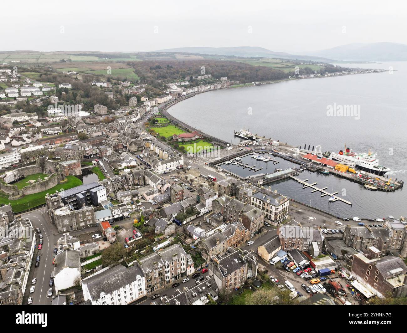 Bute rothesay view town hi-res stock photography and images - Alamy