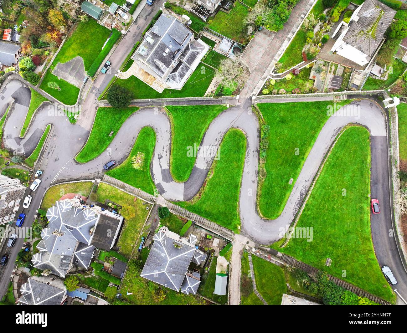 Canada road aerial hi-res stock photography and images - Alamy