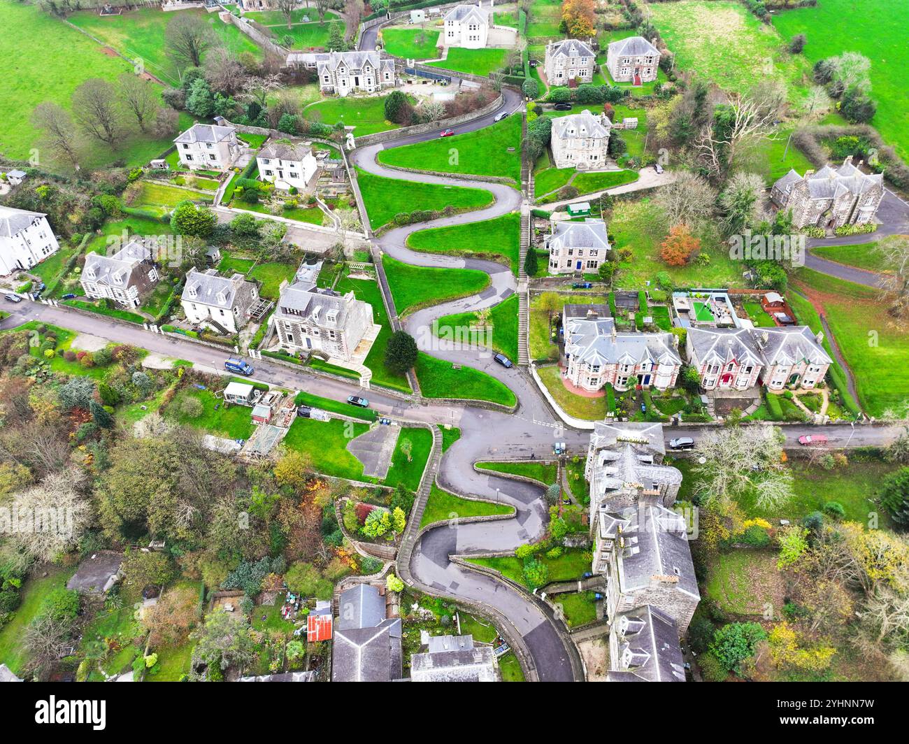 Canada road aerial hi-res stock photography and images - Alamy