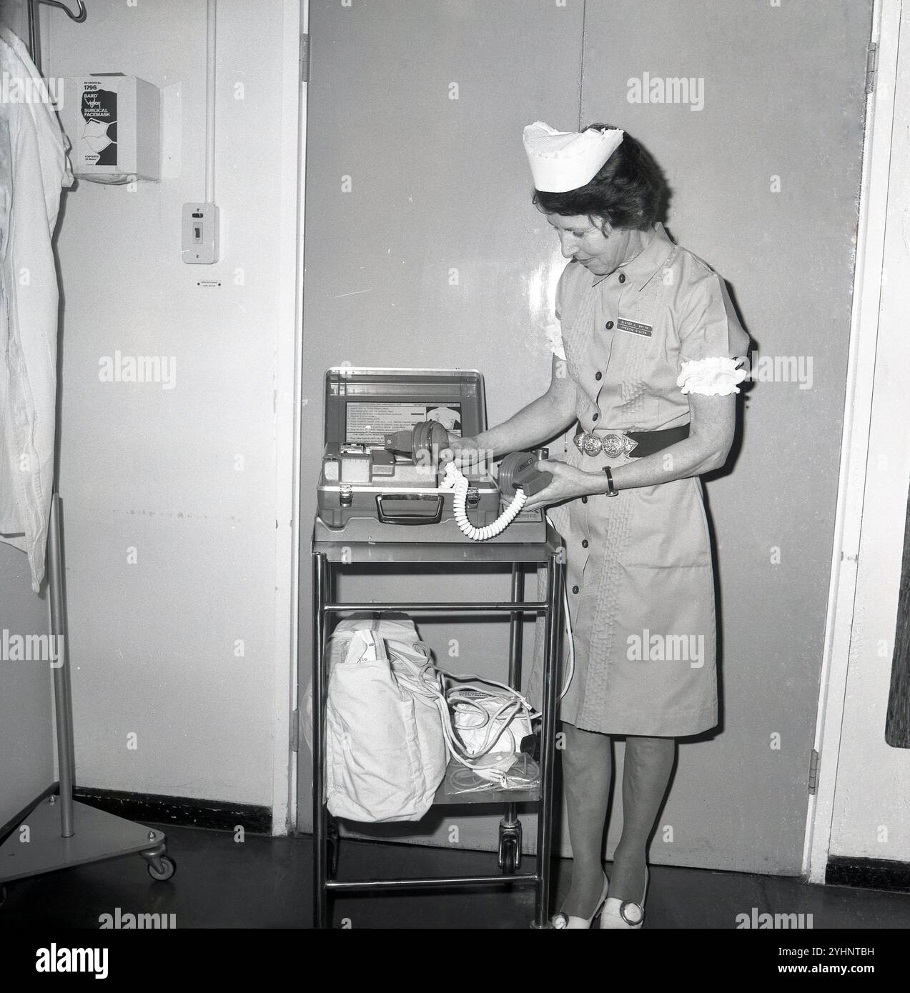 1970s hospital equipment hi-res stock photography and images - Alamy