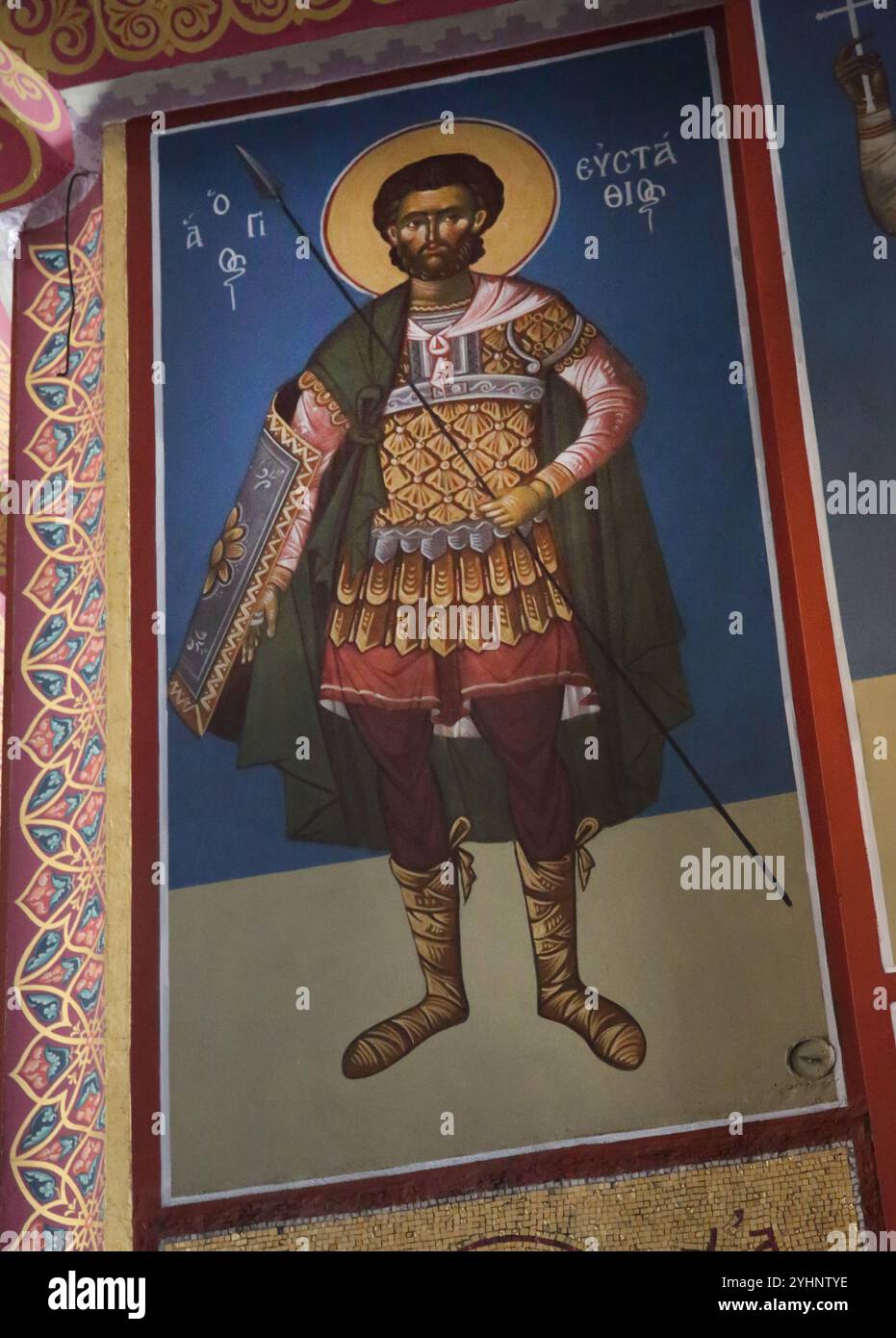 Icon of Saint in Saints Constantine and Helen Greek orthodox church ...