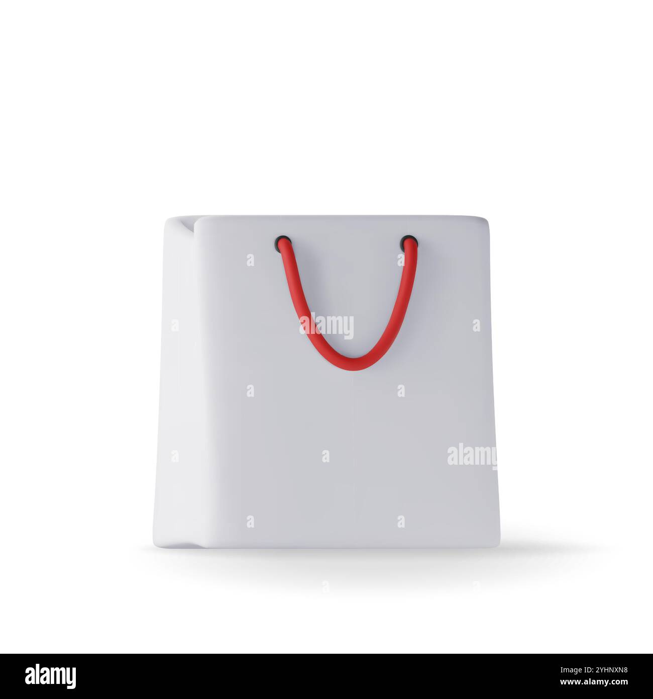 3d render shopping bags Stock Vector Images - Alamy