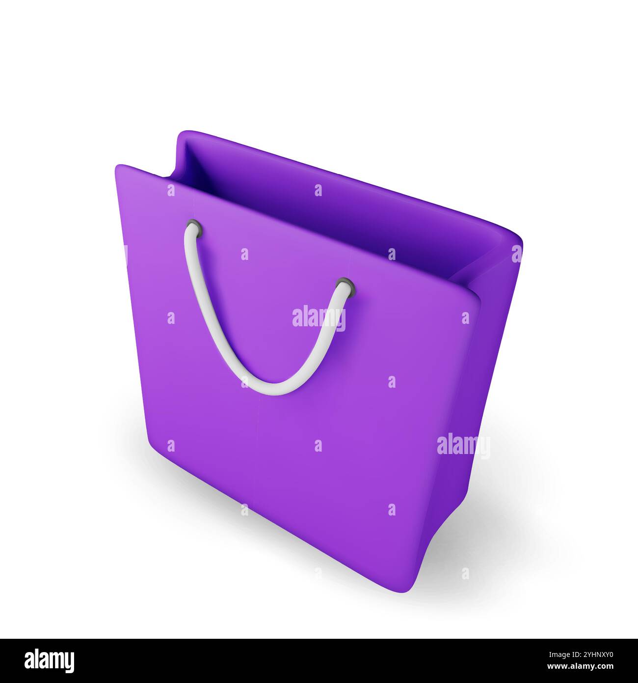 3d render shopping bags Stock Vector Images - Alamy