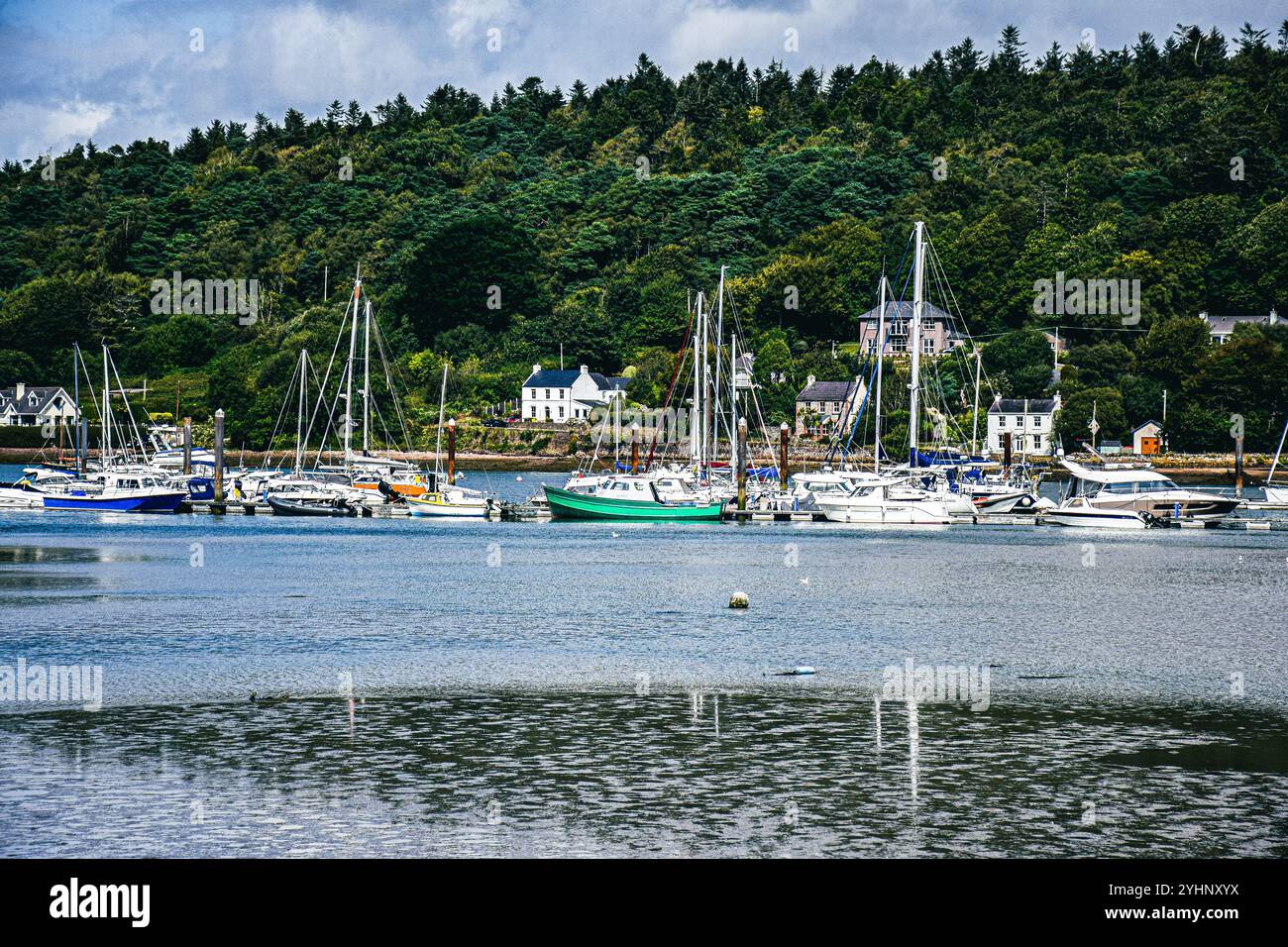 ireland, crosshaven, seaside town, Irish life, Irish countryside Stock ...