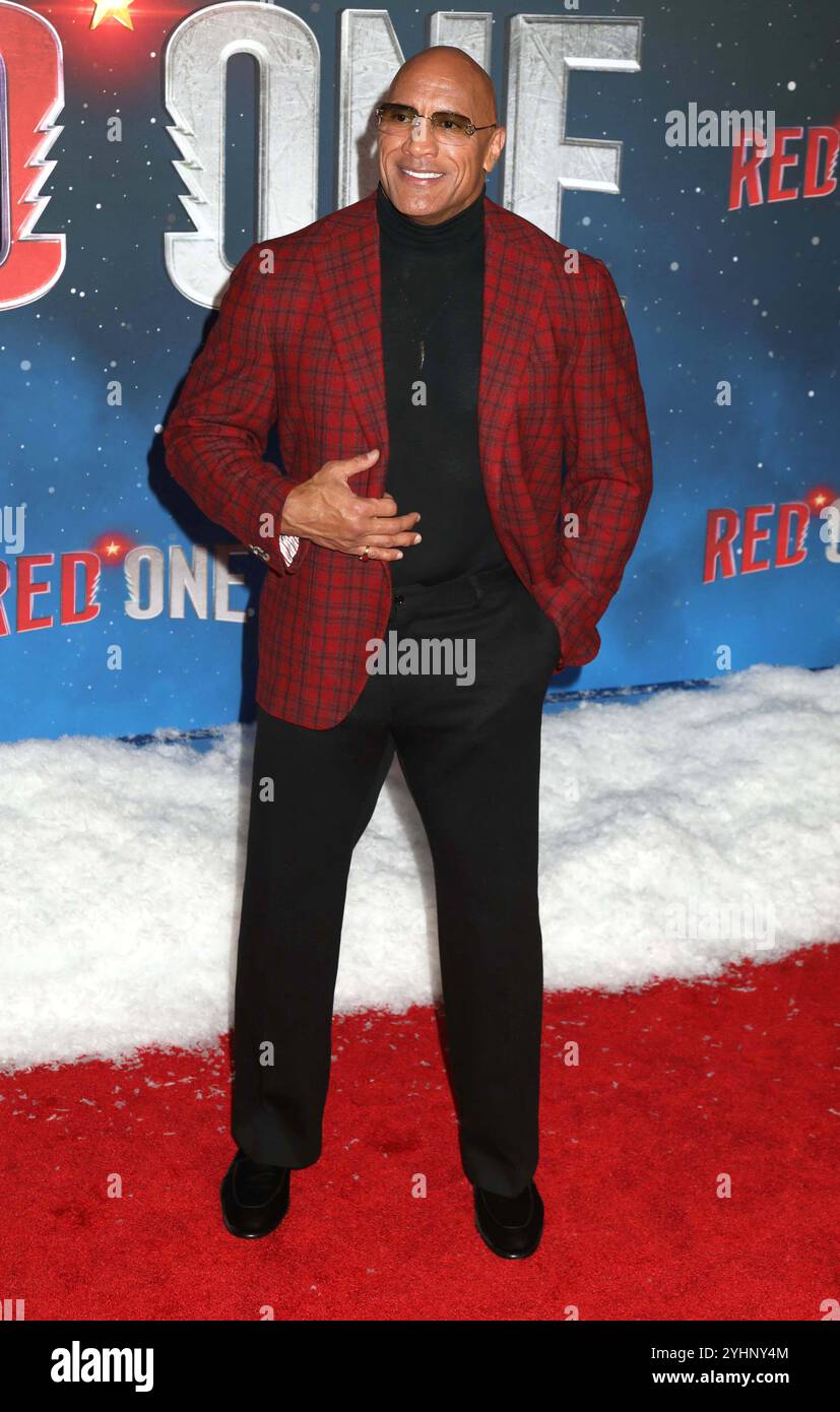 November 11, 2024, New York, New York, USA: Actor DWAYNE JOHNSON also ...