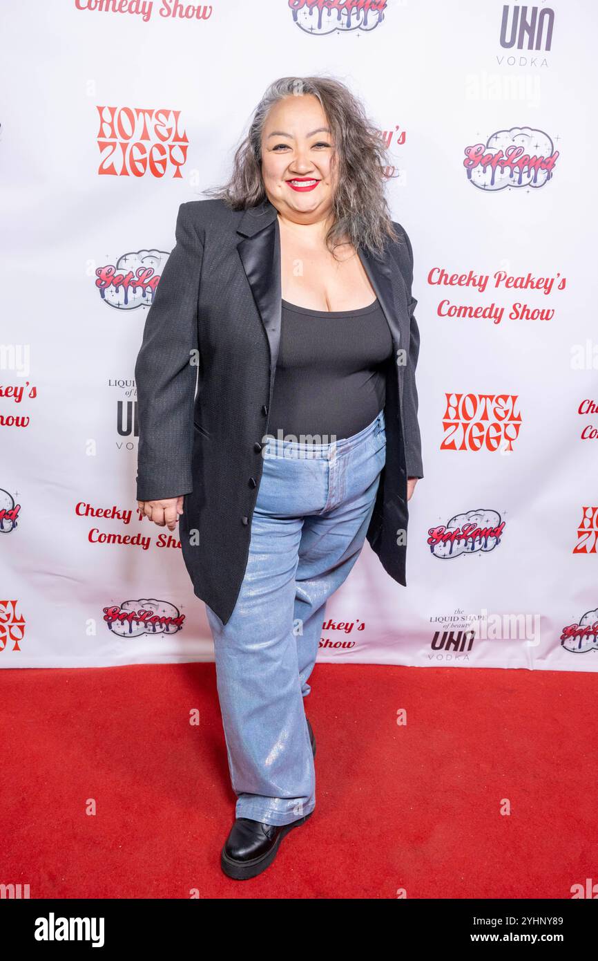 Los Angeles, USA. 11th Nov, 2024. Comedian Lin Sun attends 2024 ...