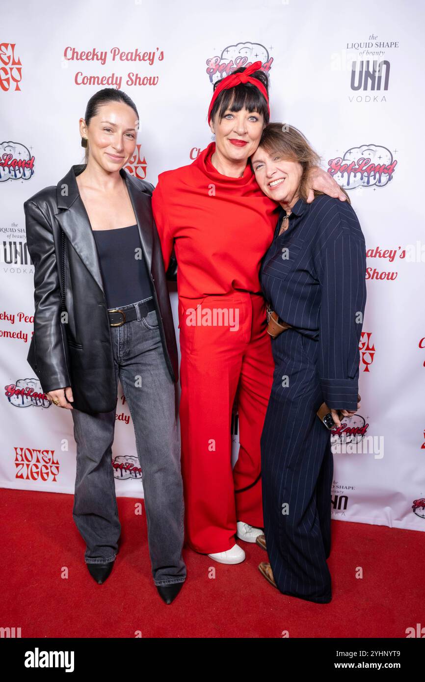 Los Angeles, USA. 11th Nov, 2024. Comedian Christine Peake with ...