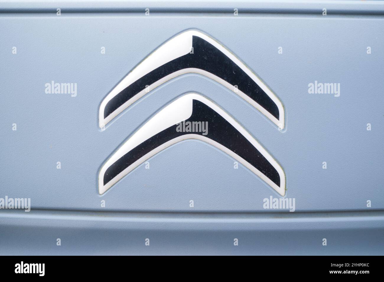 Citreon logo printed onto quadricycle, close up Stock Photo - Alamy