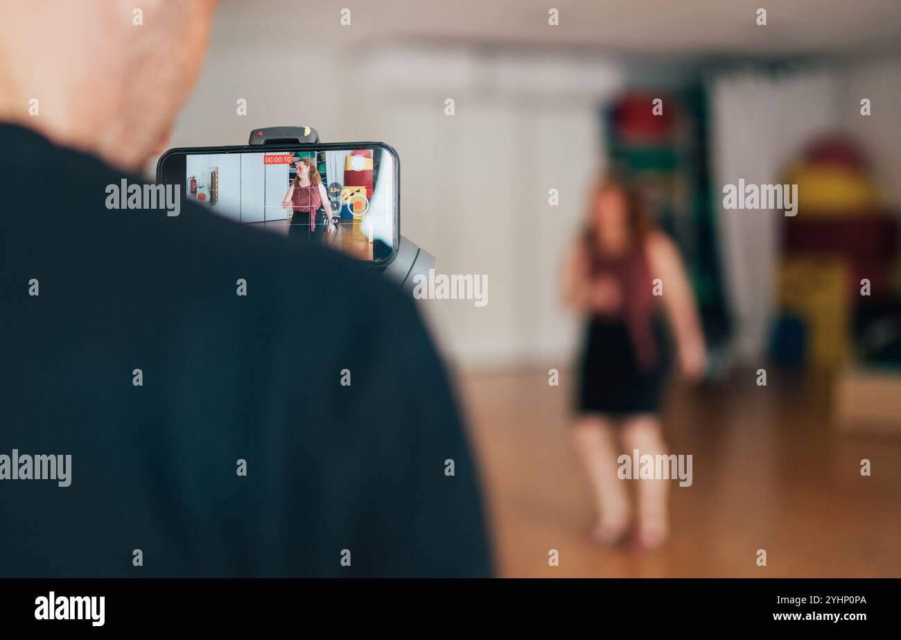 Movie film crew happy hi-res stock photography and images - Alamy