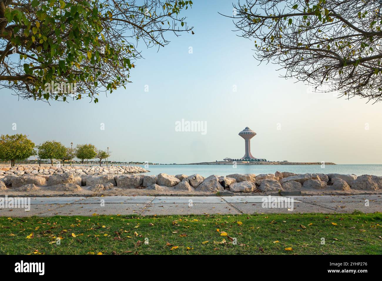 Al Khobar corniche Morning outdoor view. Saudi Arabia Stock Photo - Alamy