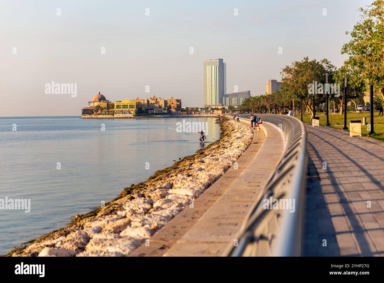Al Khobar corniche Morning outdoor view. Saudi Arabia Stock Photo - Alamy