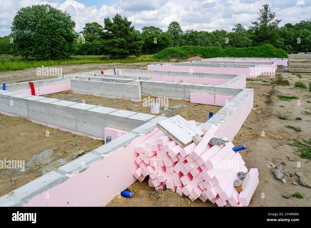Thermal insulation polystyrene plates around hi-res stock photography ...