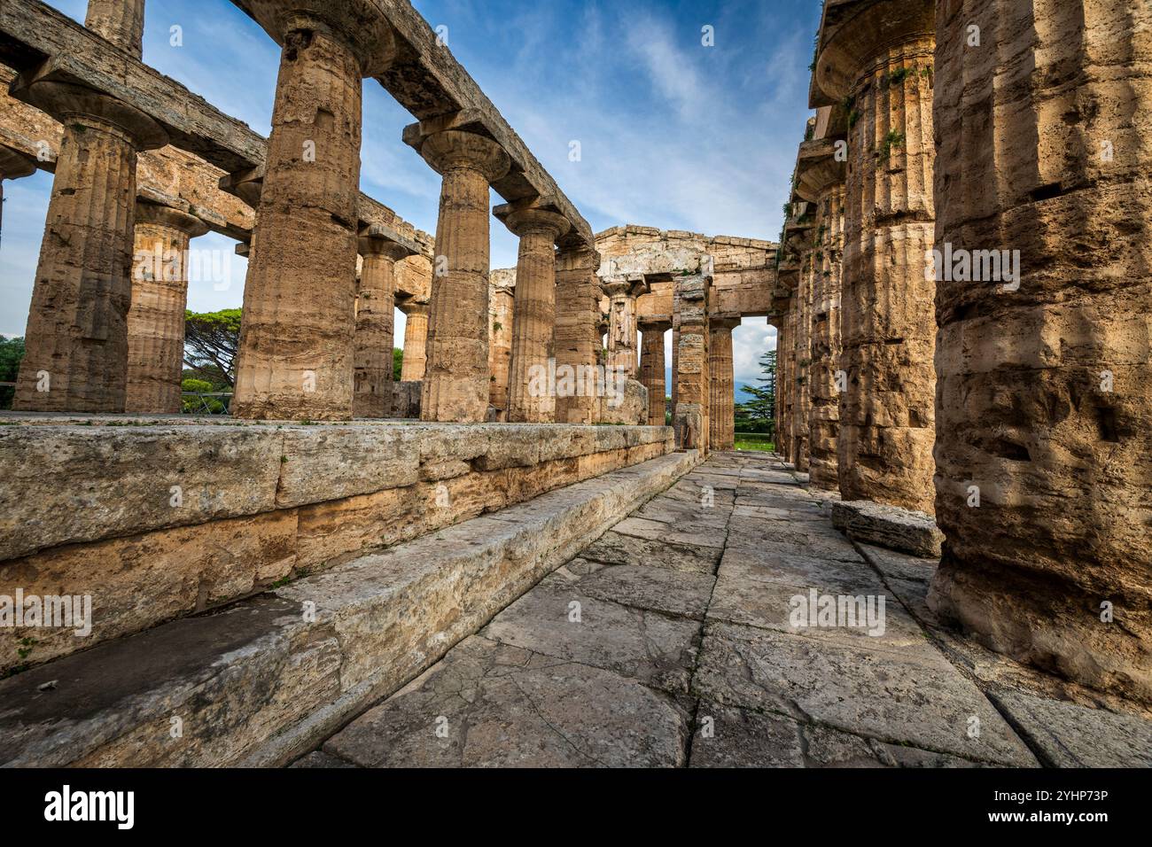 Second Temple of Hera (Temple of Neptune) , Paestum, Campania, Italy ...