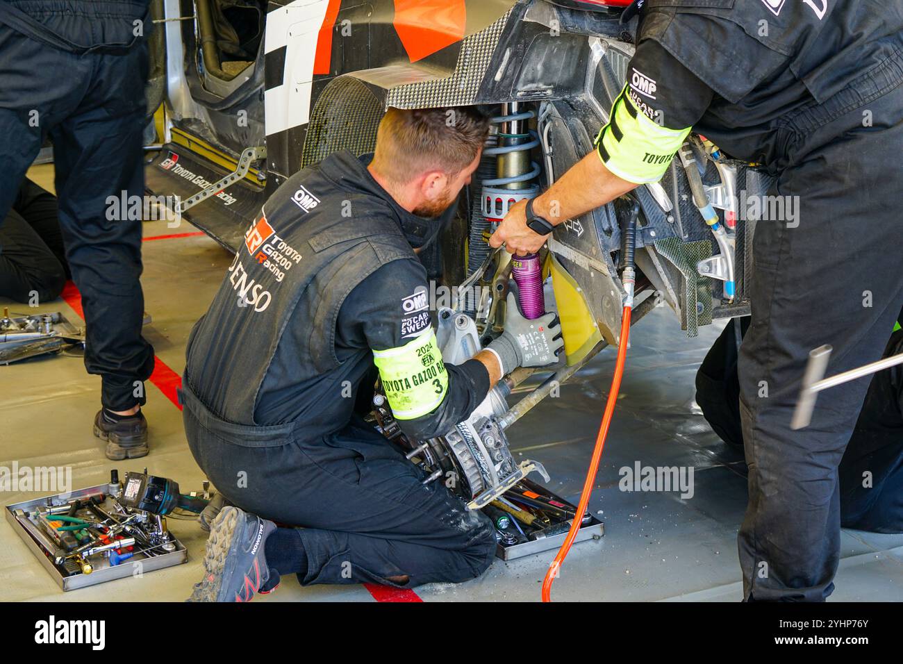 Liepaja, Latvia- July 20, 2024: WRC 2024 Rally Latvia Toyota Gazoo ...