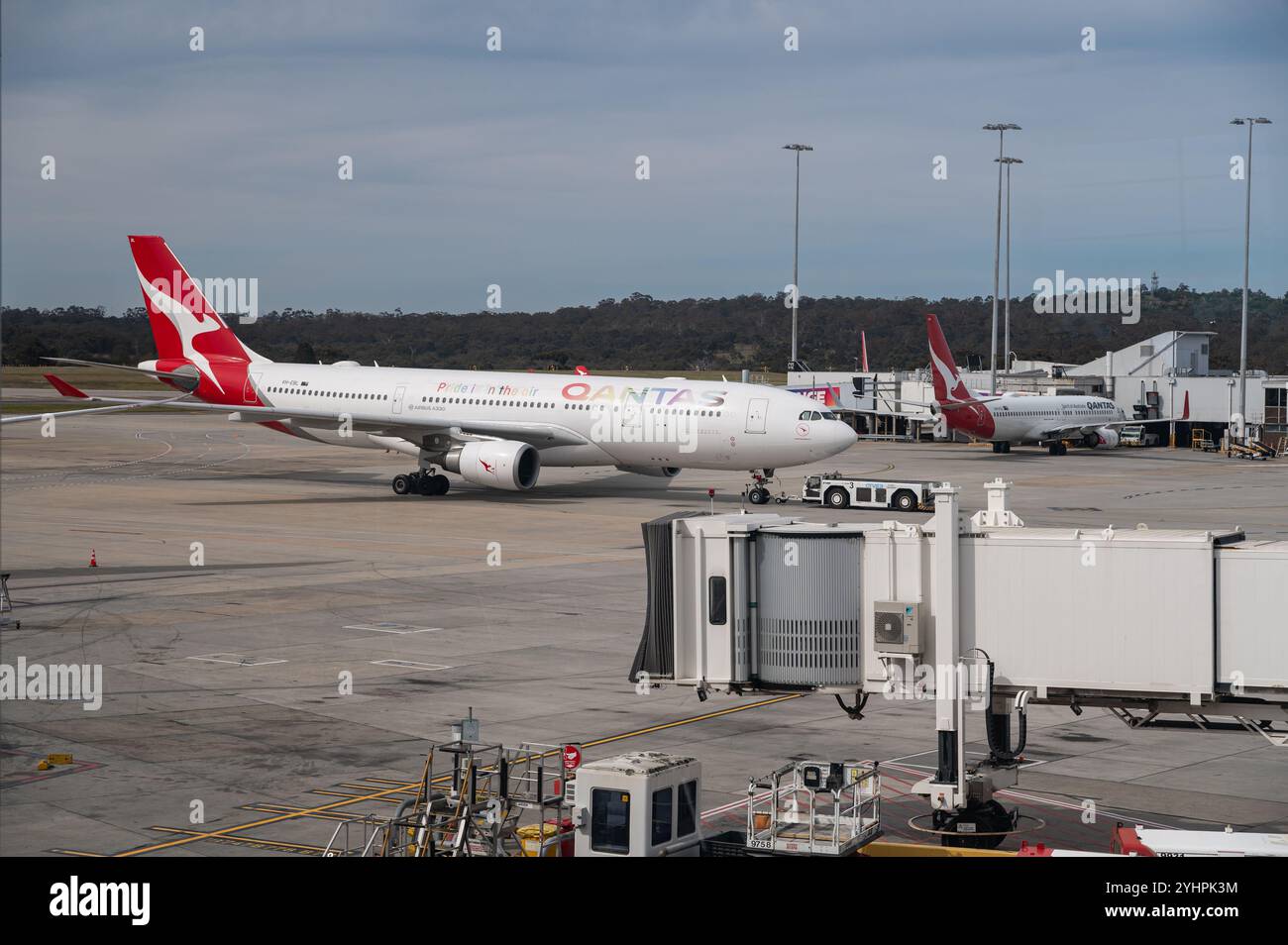02.11.2024, Melbourne, Victoria, Australia - An Airbus A330-200 ...