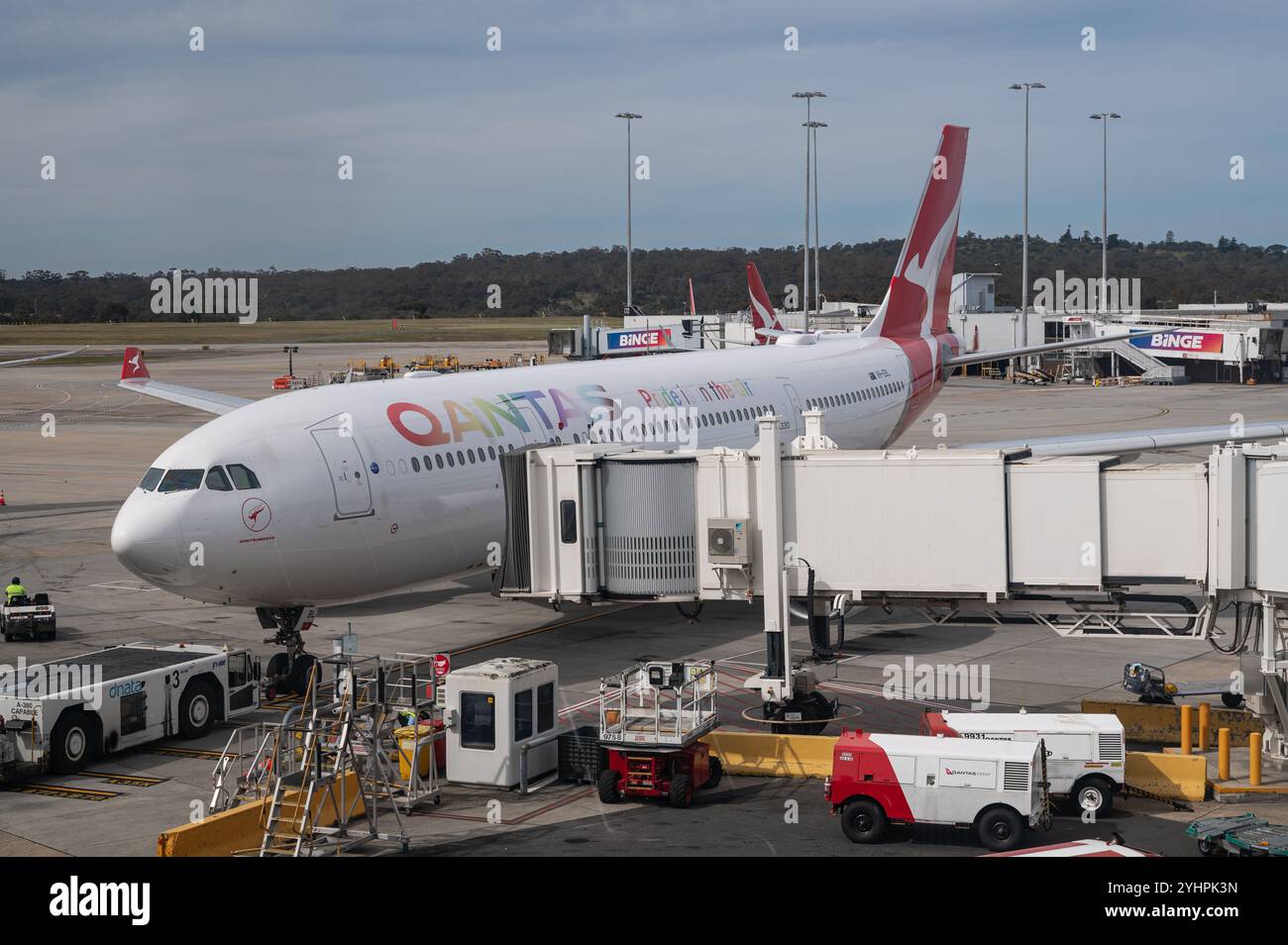 02.11.2024, Melbourne, Victoria, Australia - An Airbus A330-200 ...