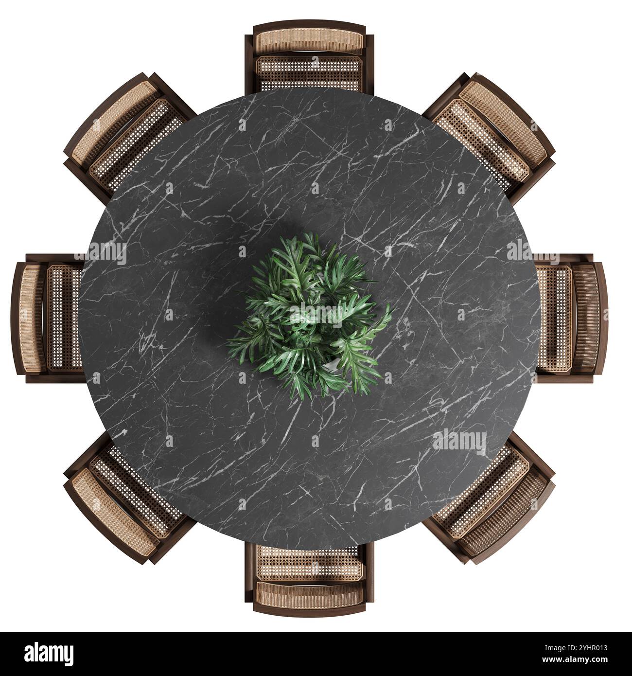 Top view furniture interior Cut Out Stock Images & Pictures - Alamy