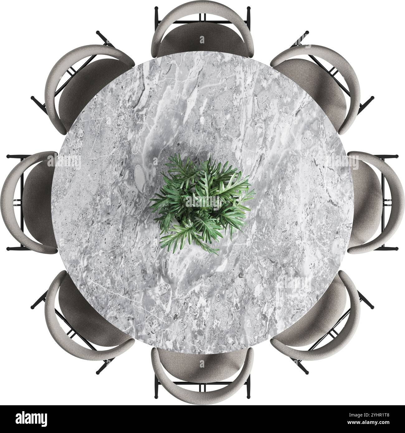 Round table chairs top hi-res stock photography and images - Alamy