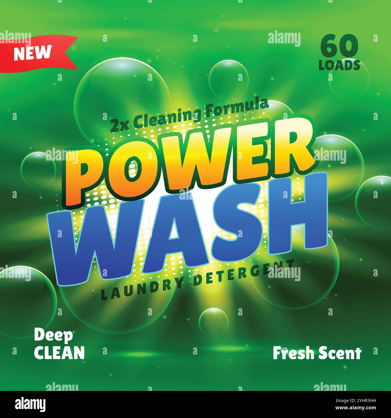 Washing soda product Stock Vector Images - Alamy