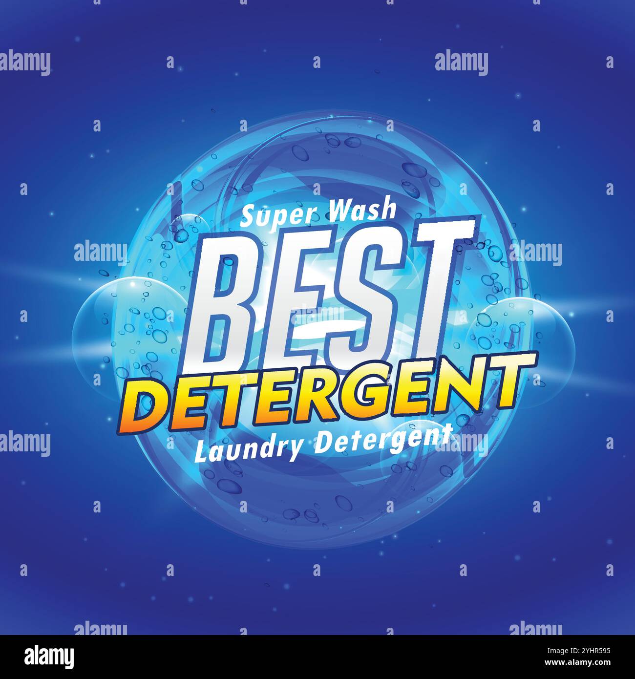 laundry detergent product packaging concept vector design Stock Vector ...