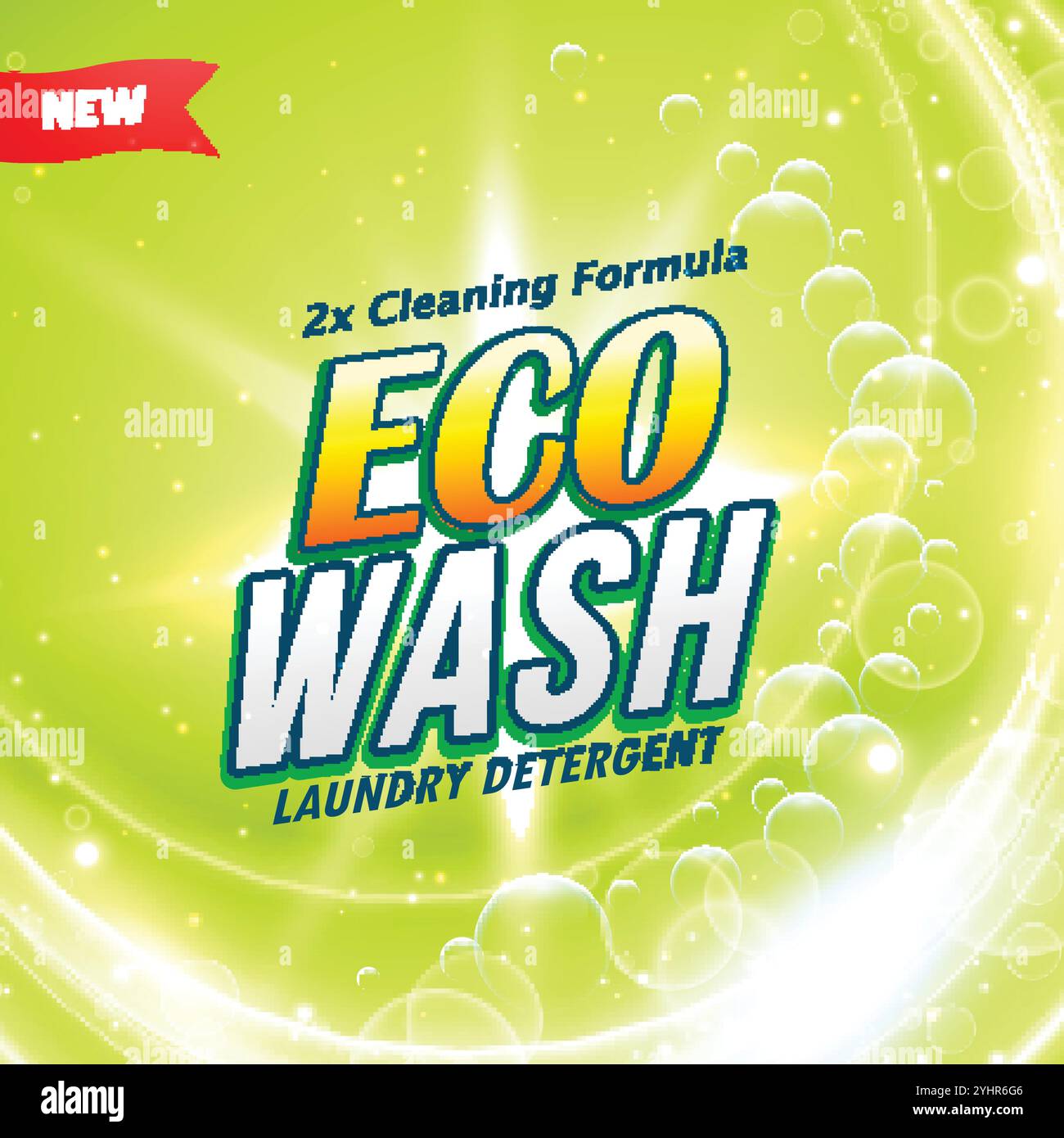 detergent packaging concept design showing eco friendly cleaning and ...