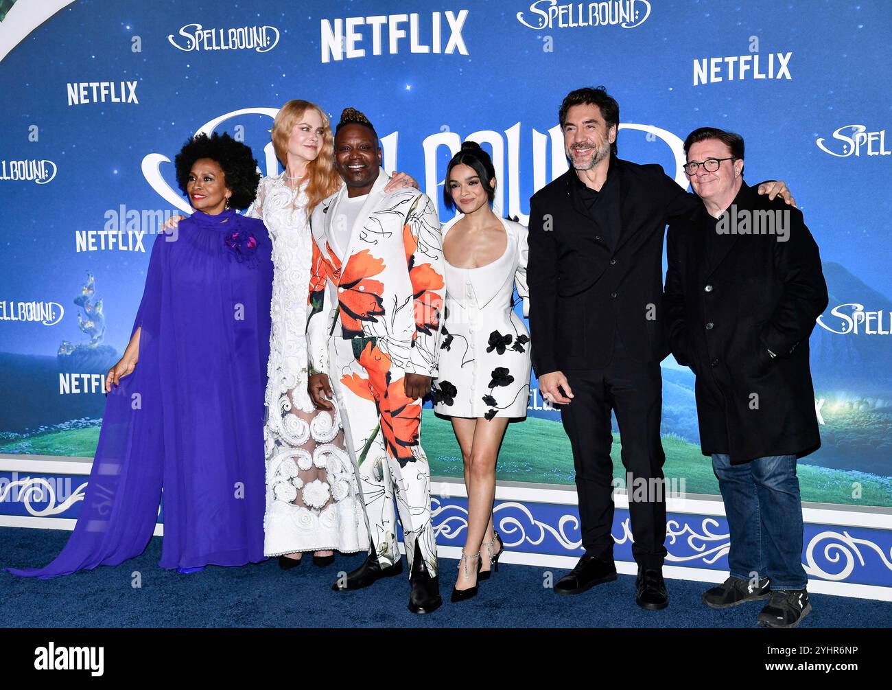 Jenifer Lewis, left, Nicole Kidman, Tituss Burgess, Rachel Zegler ...