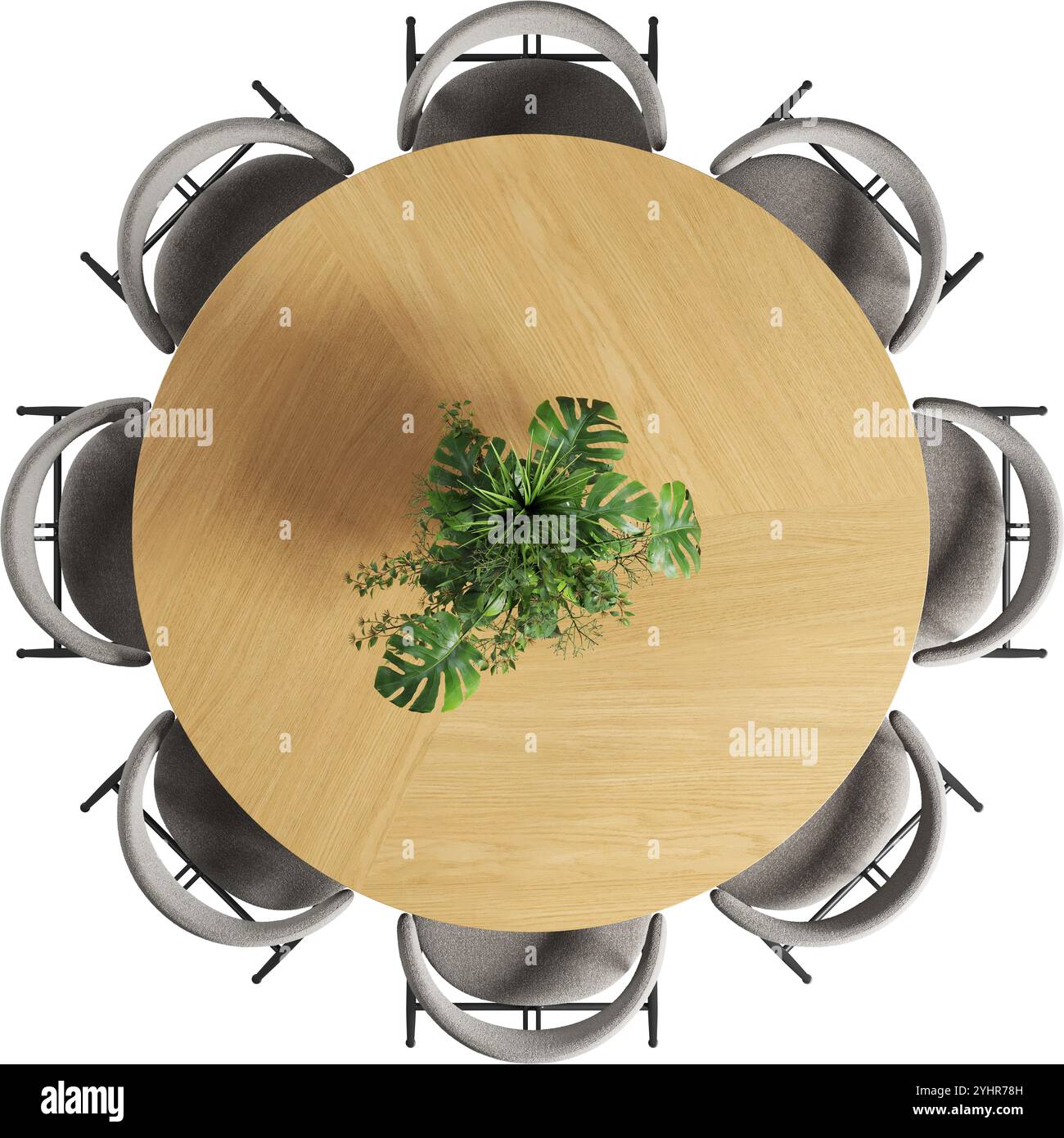 Round table chairs top hi-res stock photography and images - Alamy