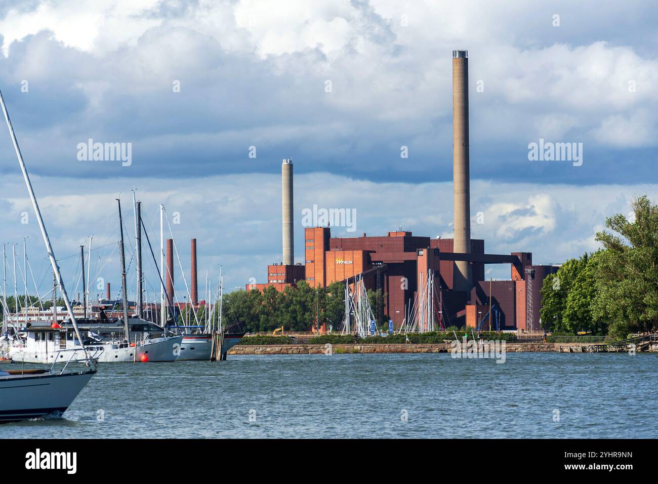 Former coal power plant Hanasaari from Helen Ltd transforming to ...