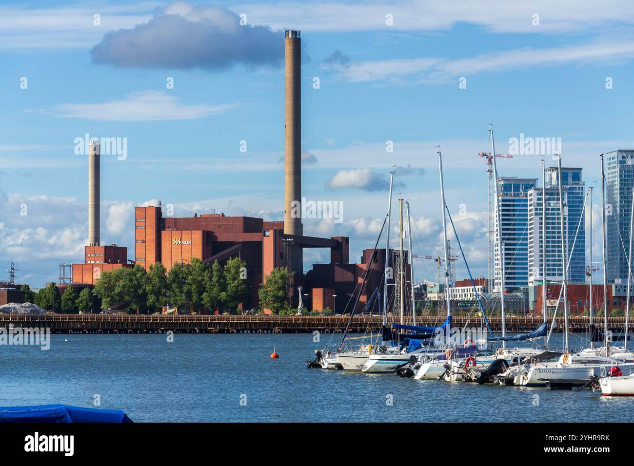 Former coal power plant Hanasaari from Helen Ltd transforming to ...