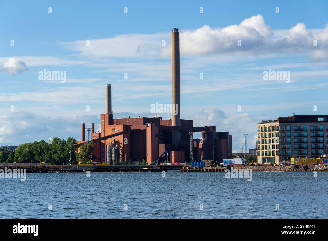 Former coal power plant Hanasaari from Helen Ltd transforming to ...
