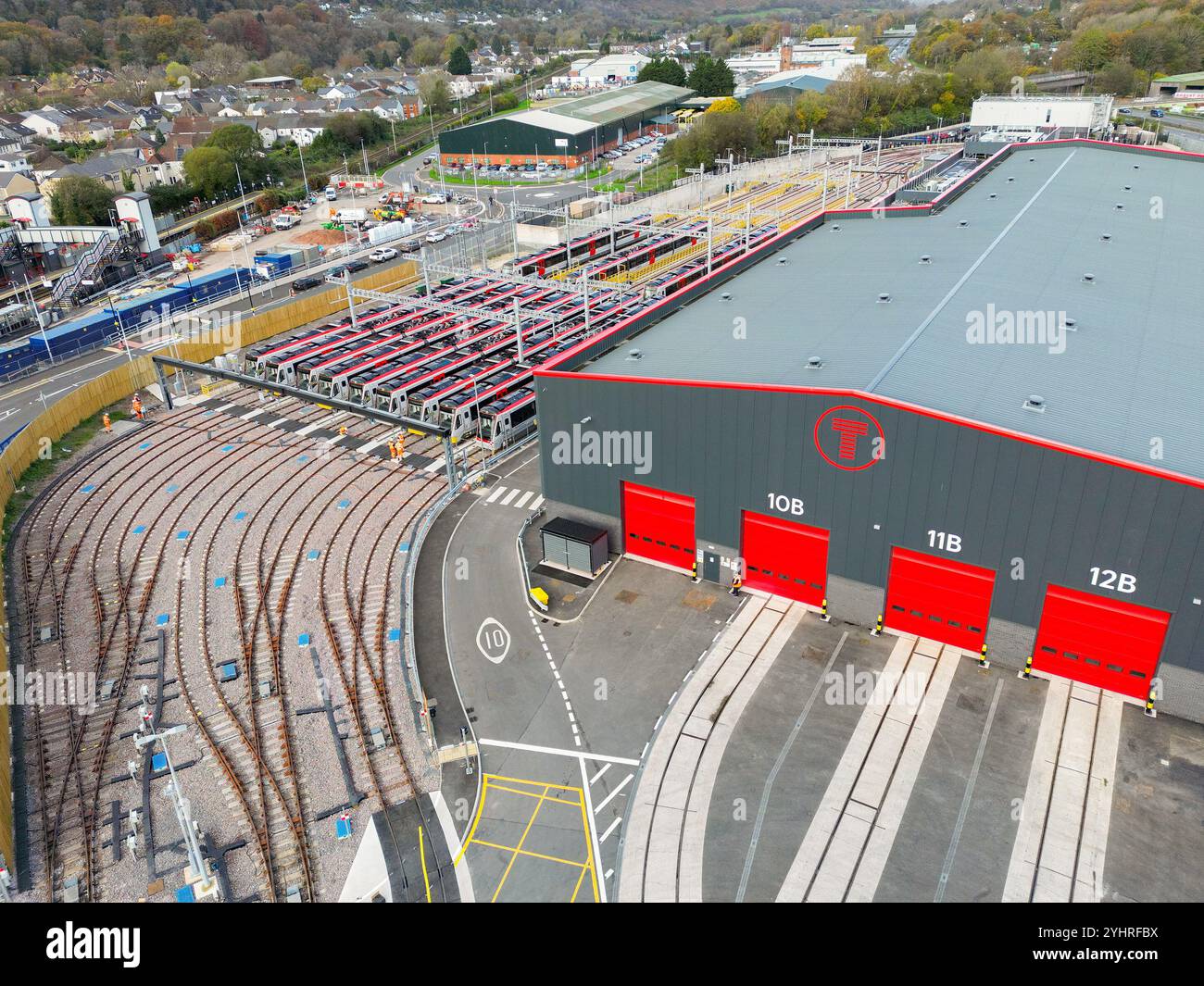 Taffs well metro depot hi-res stock photography and images - Alamy