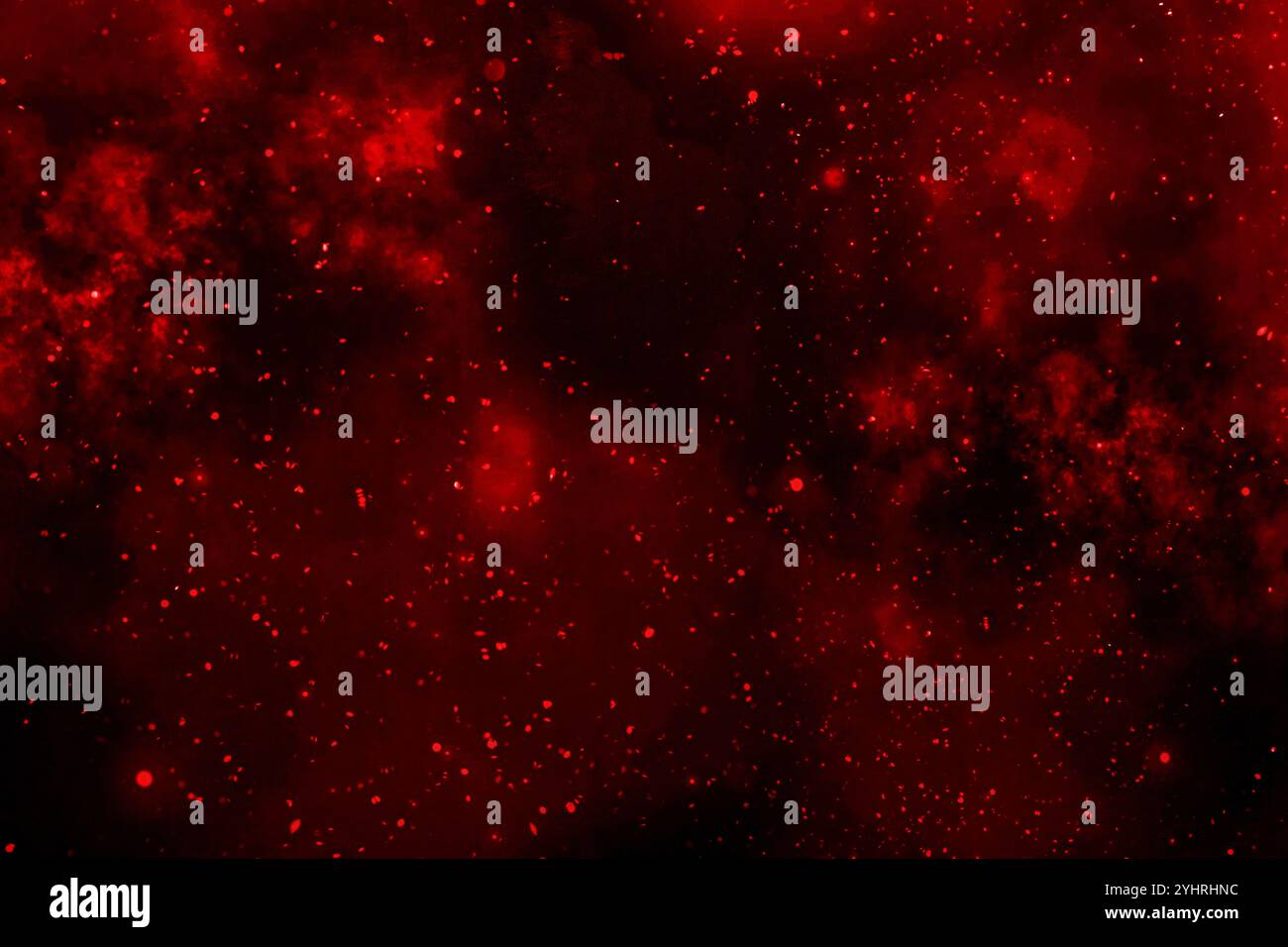 Red nebula background with cosmic dust and stars Stock Photo - Alamy