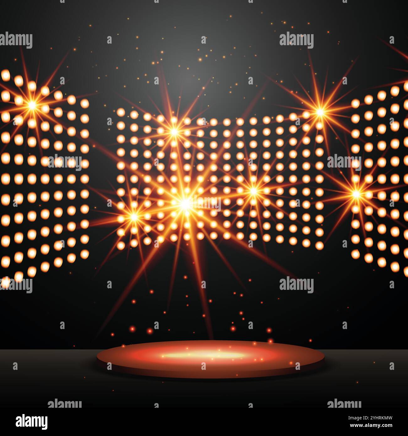 Podium backdrop theatre Stock Vector Images - Alamy