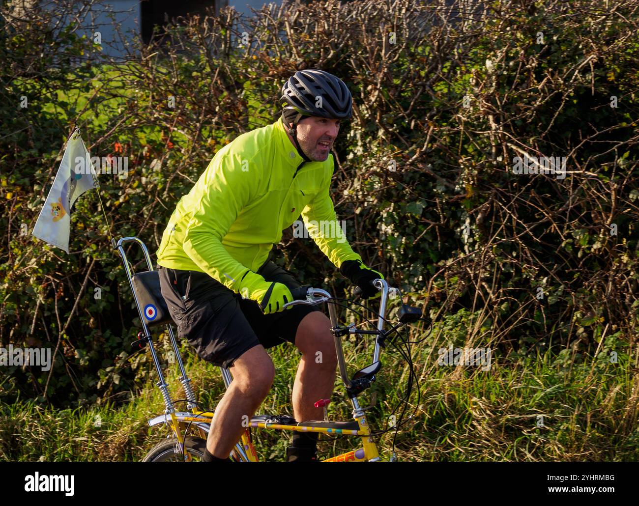 TV celebrity Paddy McGuinness during the second leg of his gruelling ...