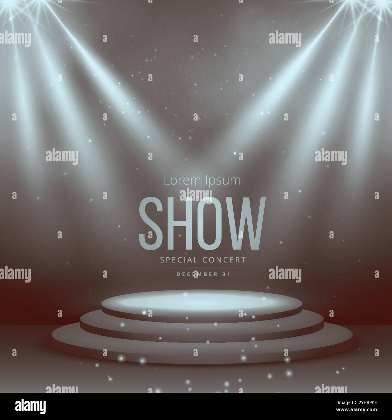 Podium backdrop theatre Stock Vector Images - Alamy