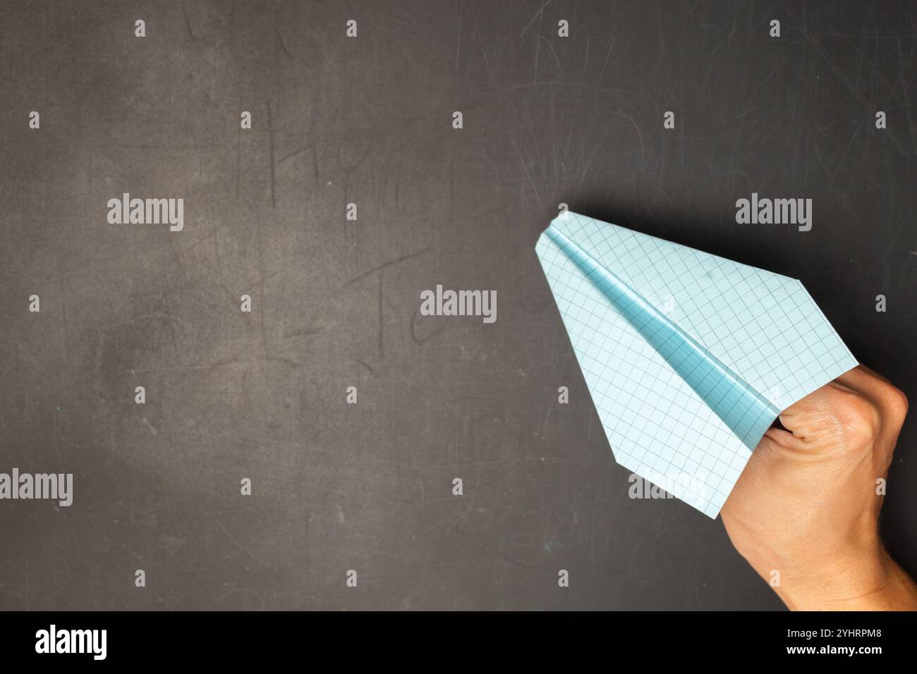 Origami paper airplane Stock Photo - Alamy