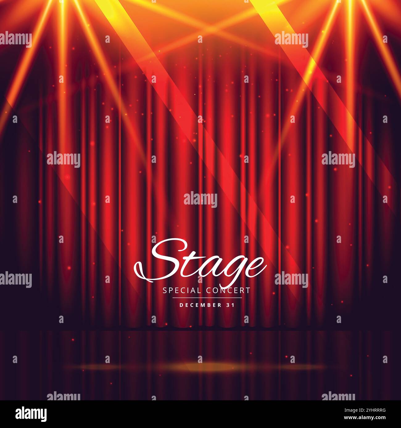 Closed stage Stock Vector Images - Alamy