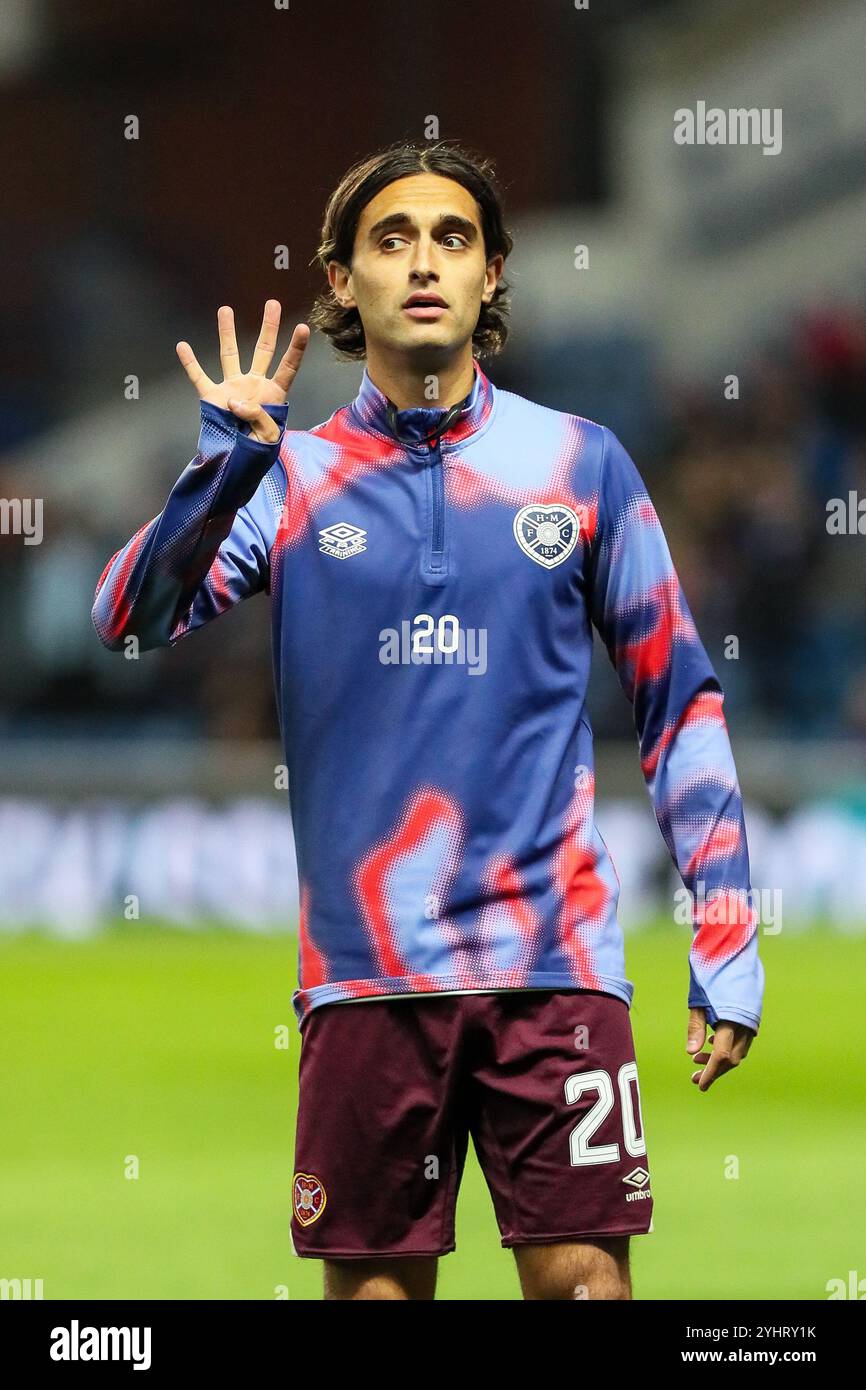 YAN DHANDA, professional football player, currently playing with Heart ...