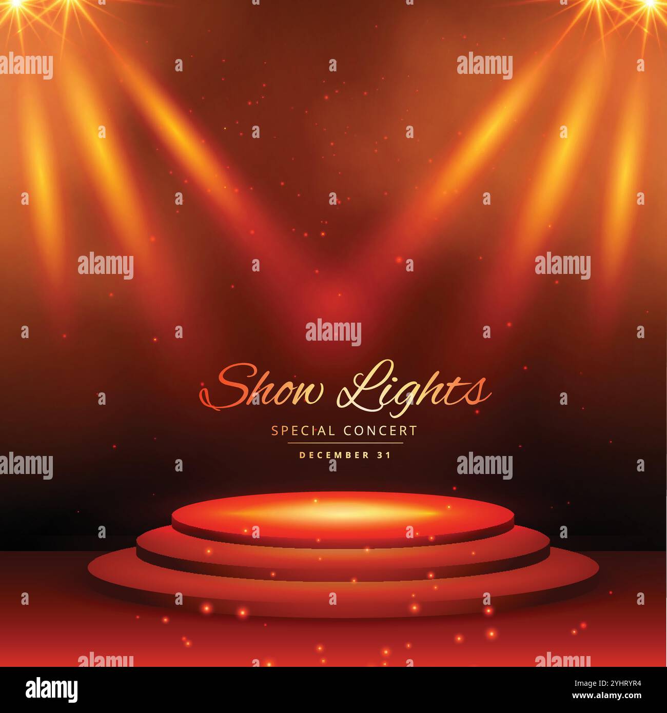 Podium backdrop theatre Stock Vector Images - Alamy