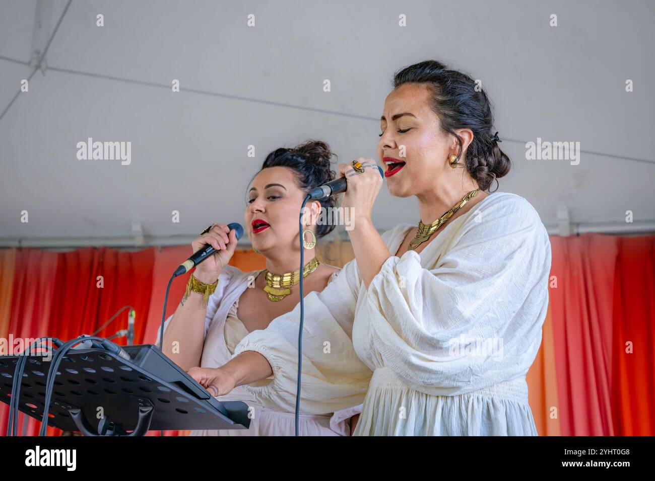 PIQSIQ, Inuit-style throat-singing sisters, Mission Folk Music Festival ...